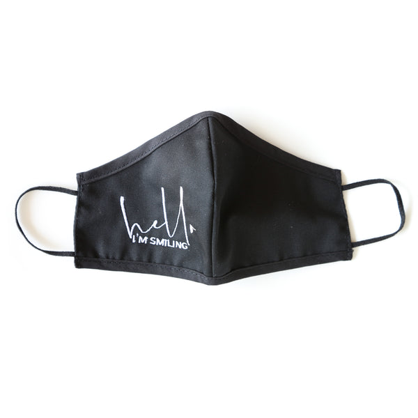 Hello Embroidered Mask – FOSTERIE